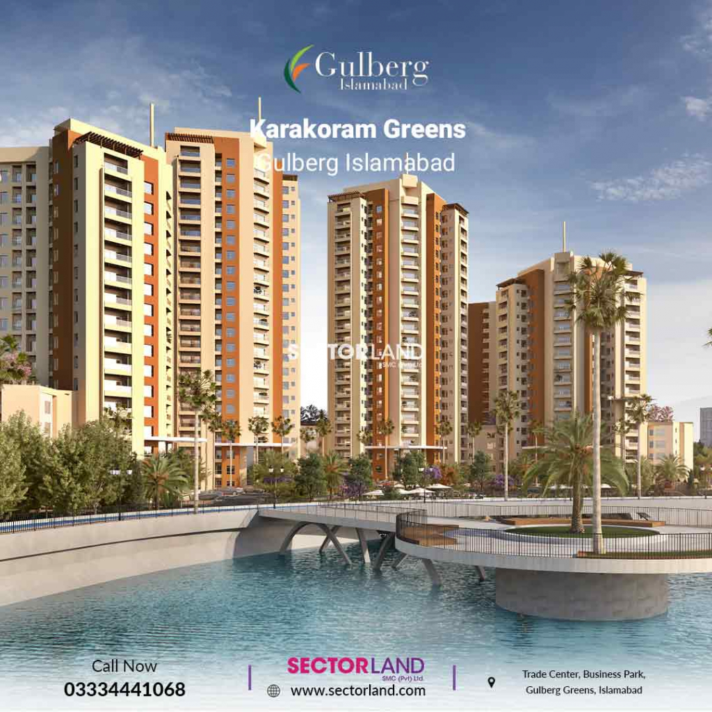 Gulberg Karakoram Greens Islamabad 2, 3, &, 4 Bed Payment Plan