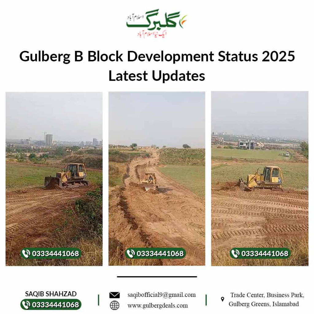 Gulberg Residencia Block B Map Latest Development Update2026 2487